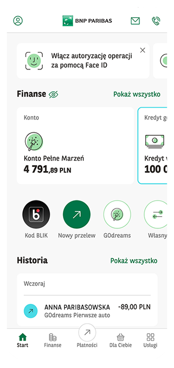 Click to Pay - BNP Paribas Bank Polska S.A.