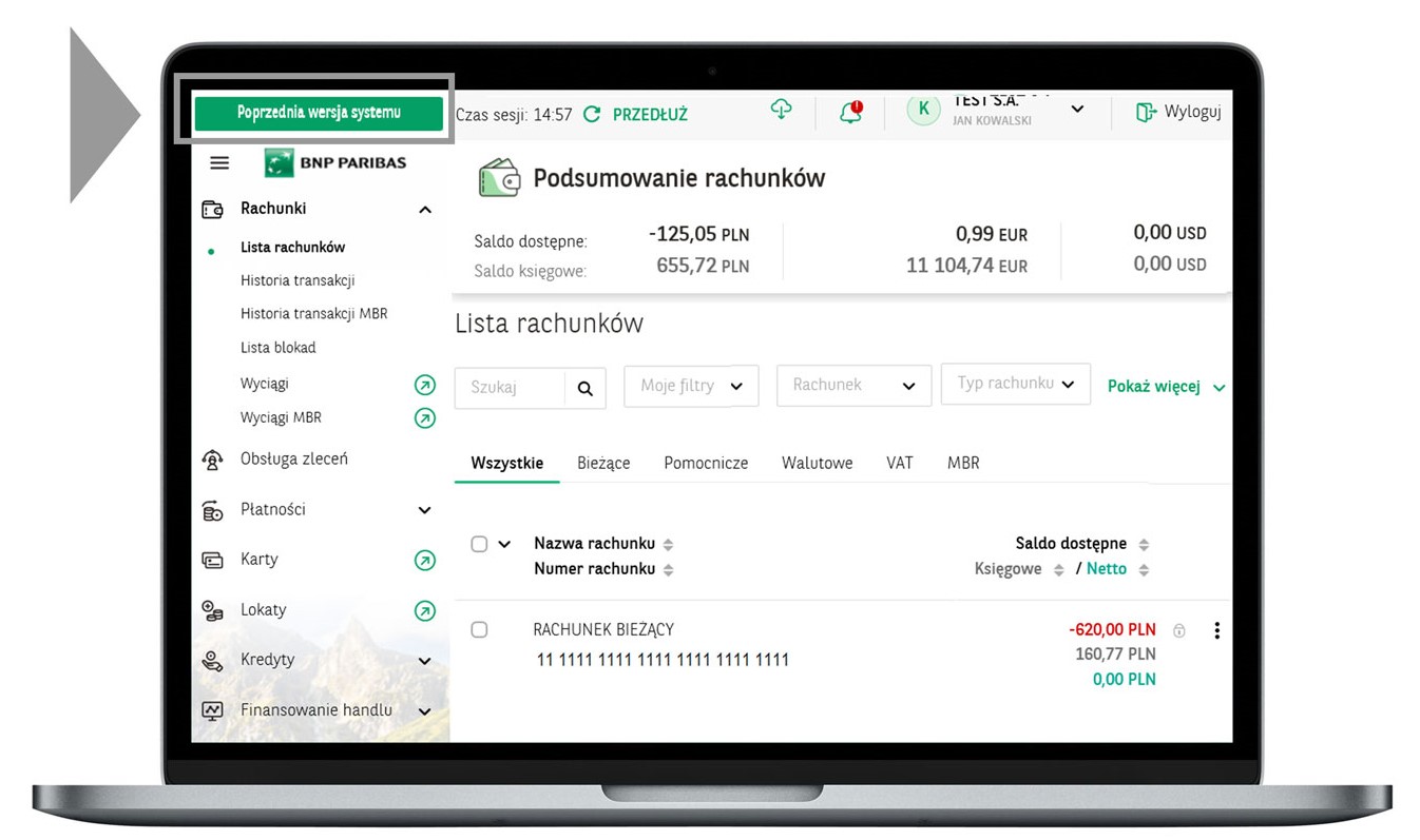 GOonline Biznes - BNP Paribas Bank Polska S.A.